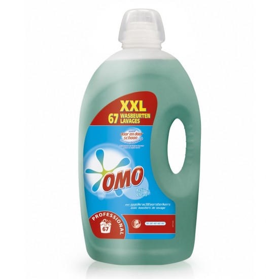 Detergent lichid Omo Professional, Active Clean, 5L